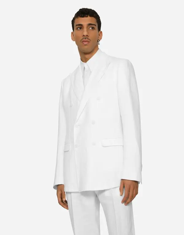 Dolce & Gabbana Giacca Suits And Blazers Linen