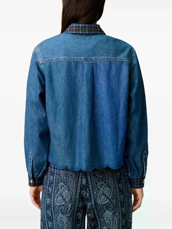 Claudie Pierlot Cotton Denim Shirt