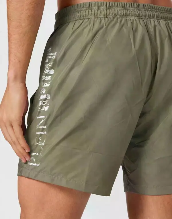 PLEIN SPORT Logo-print Drawstring Swim Shorts