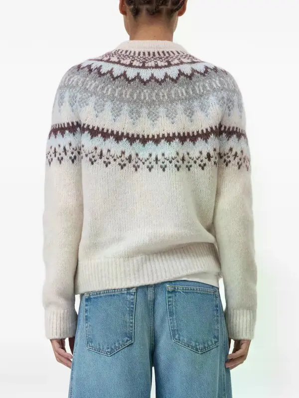 Closed Ribbed-trims Knit Sweater