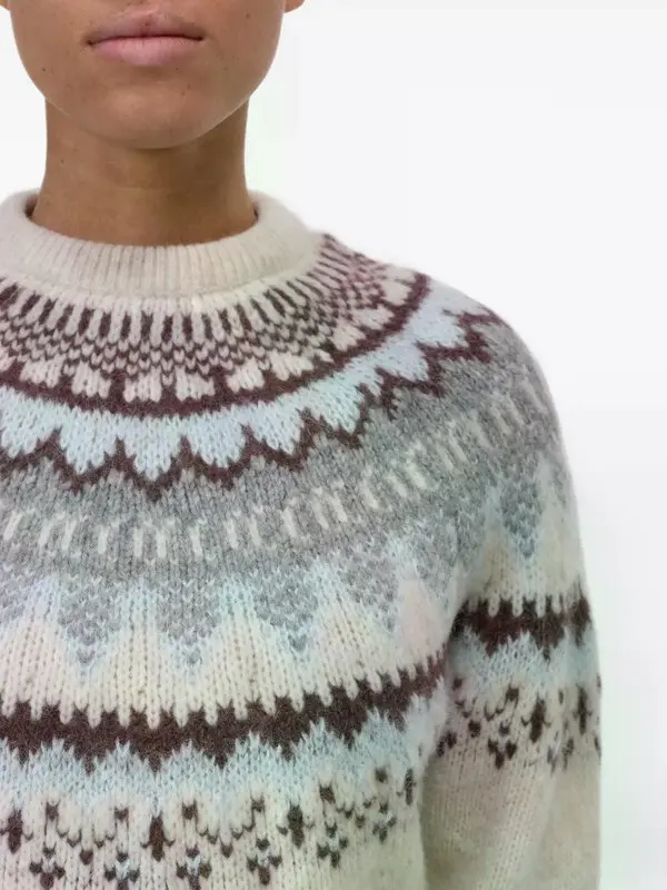 Closed Ribbed-trims Knit Sweater