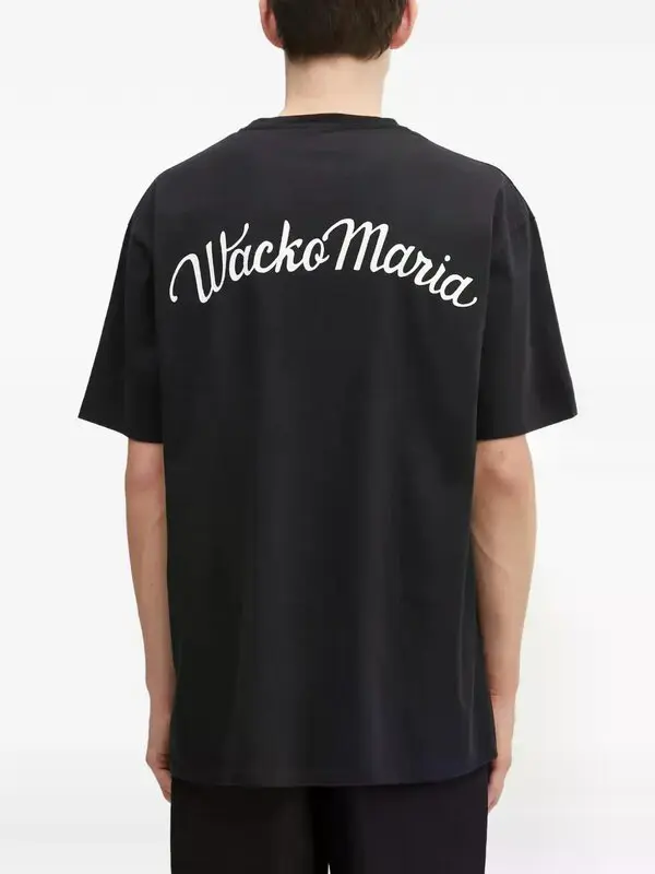 WACKO MARIA Logo T-shirt - Black