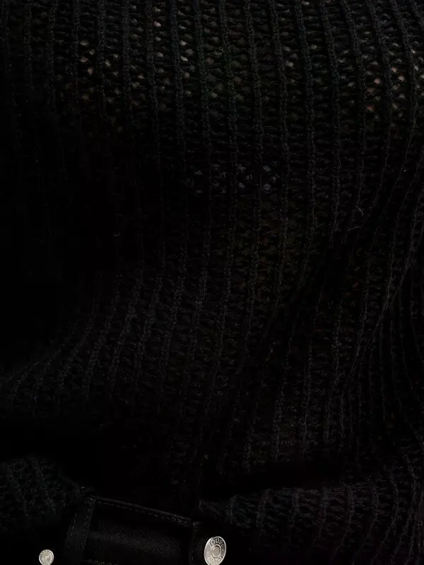 Sisley Openwork Knitted Jumper