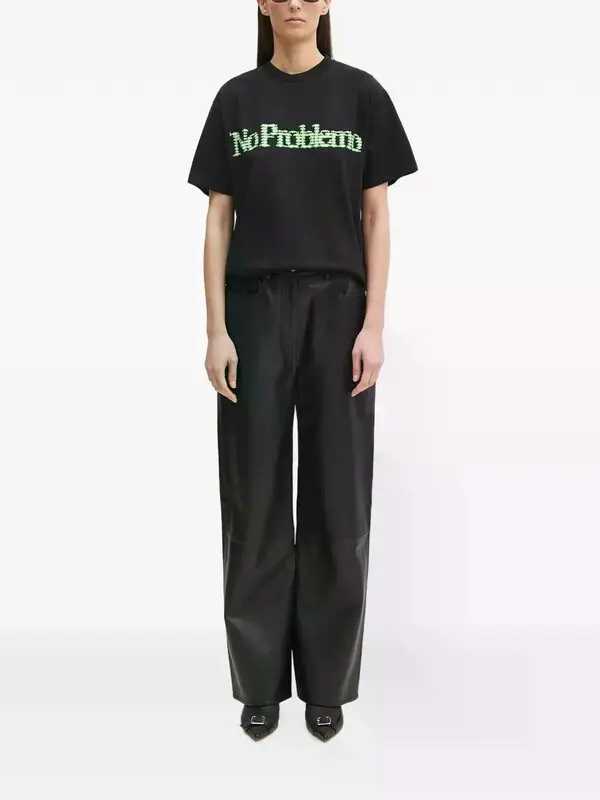 NO PROBLEMO Embroidered T-shirt