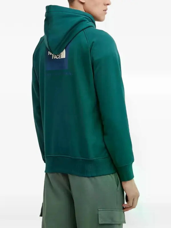 The North Face Raglan-sleeve Logo-print Hoodie