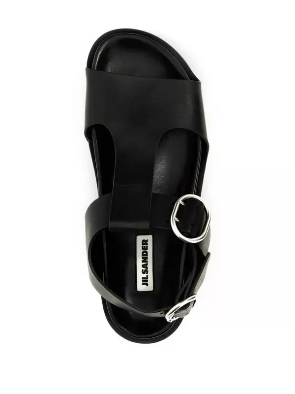 JIL SANDER Leather Sandals