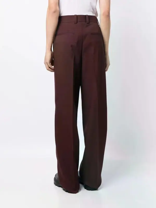 JIL SANDER Pressed-crease Tailored Trousers