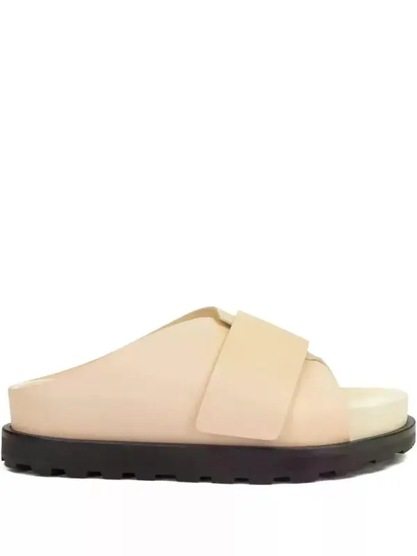 JIL SANDER Leather Sandals