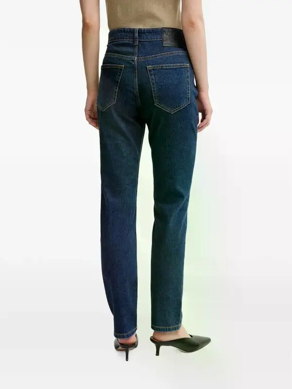 Sisley Logo-patch Slim-fit Jeans