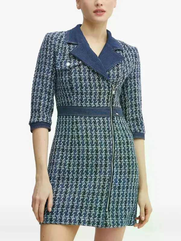 MORGAN Zip-fastening Mini Dress