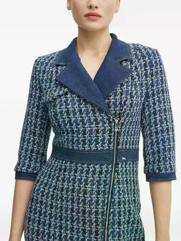 MORGAN Zip-fastening Mini Dress