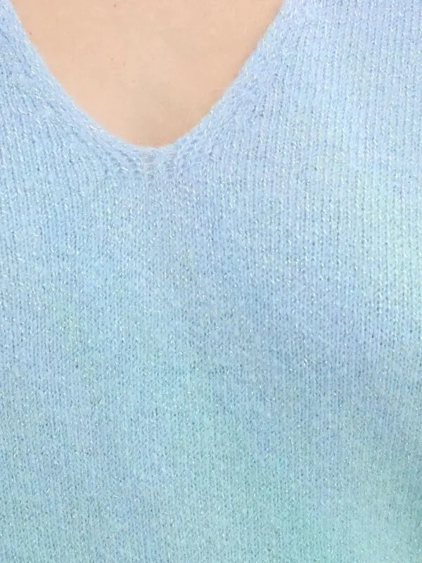 MORGAN V-neck Long-sleeved Sweater