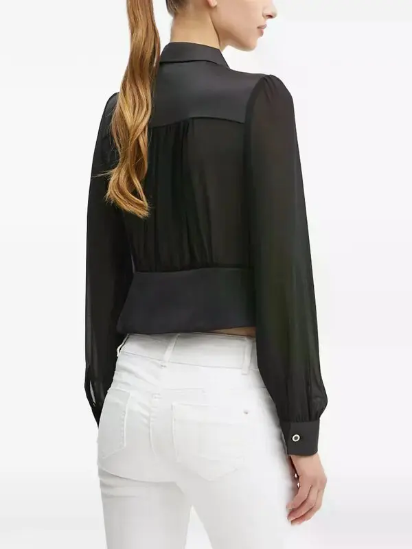MORGAN Pleated Pocket Shirt