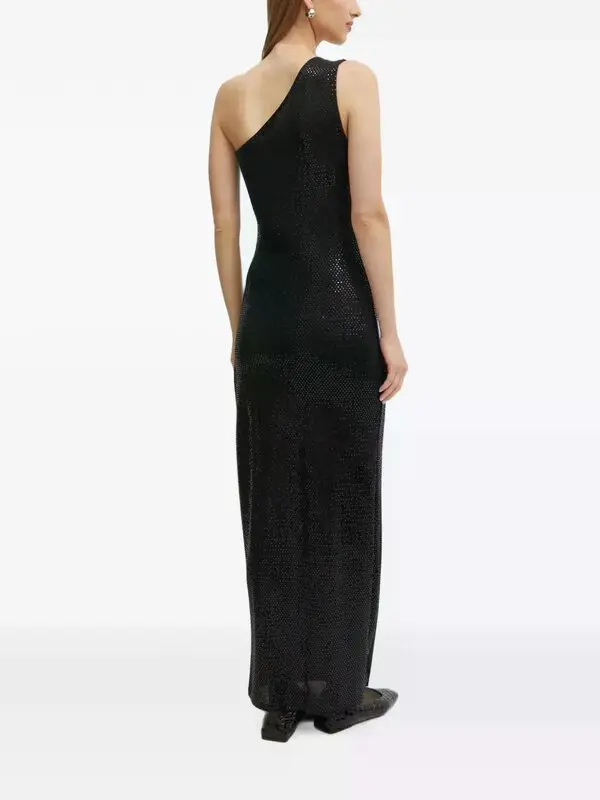 MORGAN One-shoulder Sequin-embellished Midi Dress