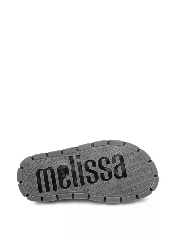 Melissa Flowing Touch-strap Platform Sandals - Grey