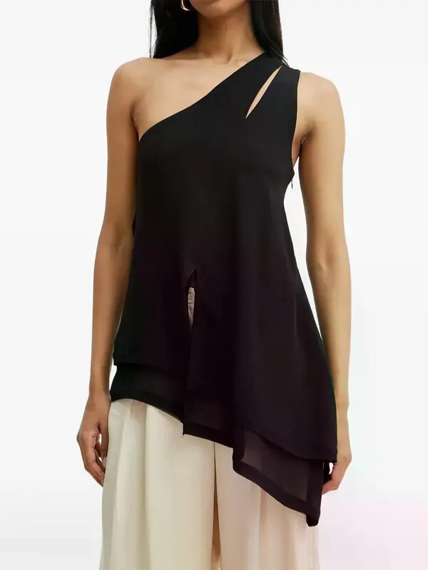 SILVIAN HEACH One-shoulder Cutout Top