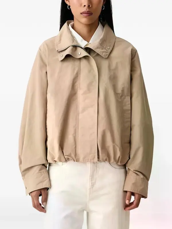 Marc O'polo High-neck Zip-up Bomber Jacket