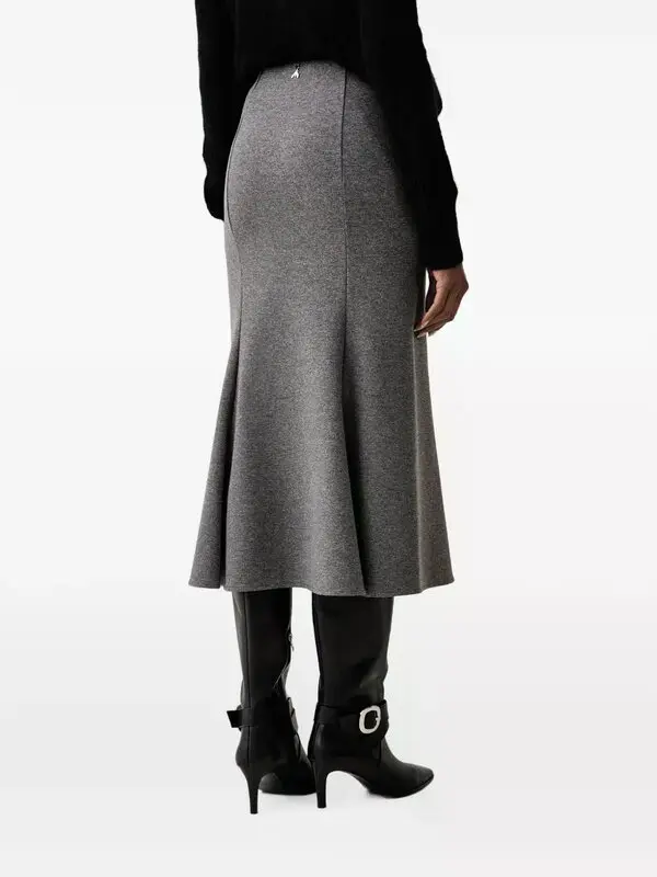 Patrizia Pepe Panelled Trumpet Midi Skirt