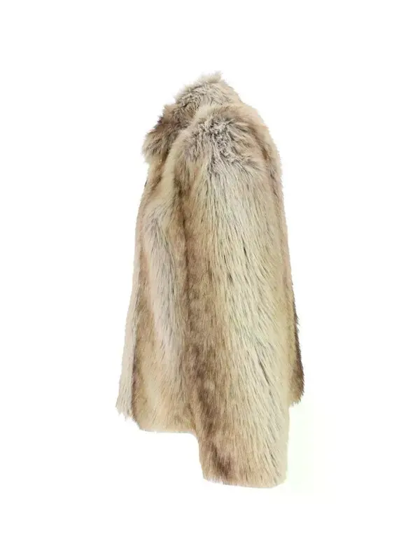 BULLY Faux-fur Buckled-collar Jacket