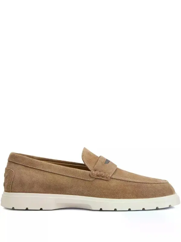 TOD'S Suede Leather Loafers