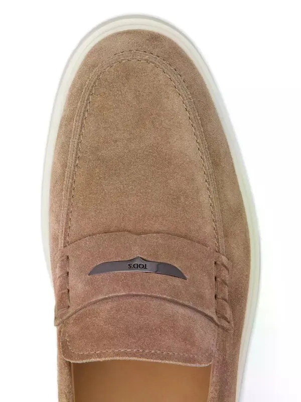 TOD'S Suede Leather Loafers