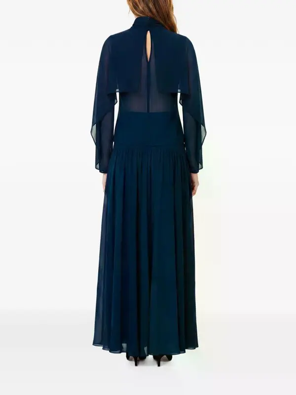 NICHOLAS Pleated Maxi Skirt