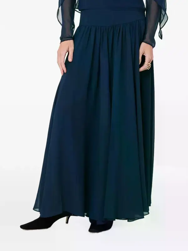 NICHOLAS Pleated Maxi Skirt