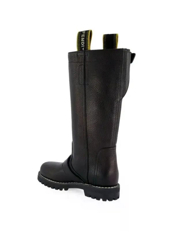 Fendi Commando Buckle-strap Boots