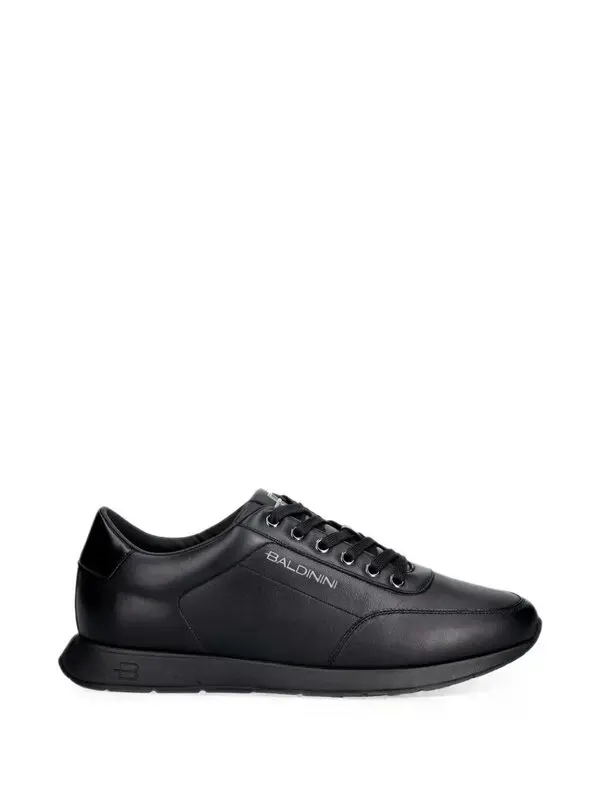 BALDININI Logo-print Leather Sneakers