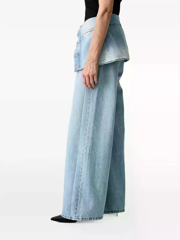 Axel Arigato Layered-detail Strapless Jumpsuit