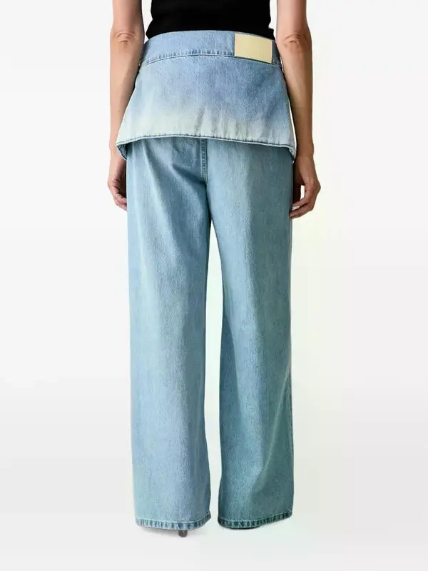 Axel Arigato Layered-detail Strapless Jumpsuit