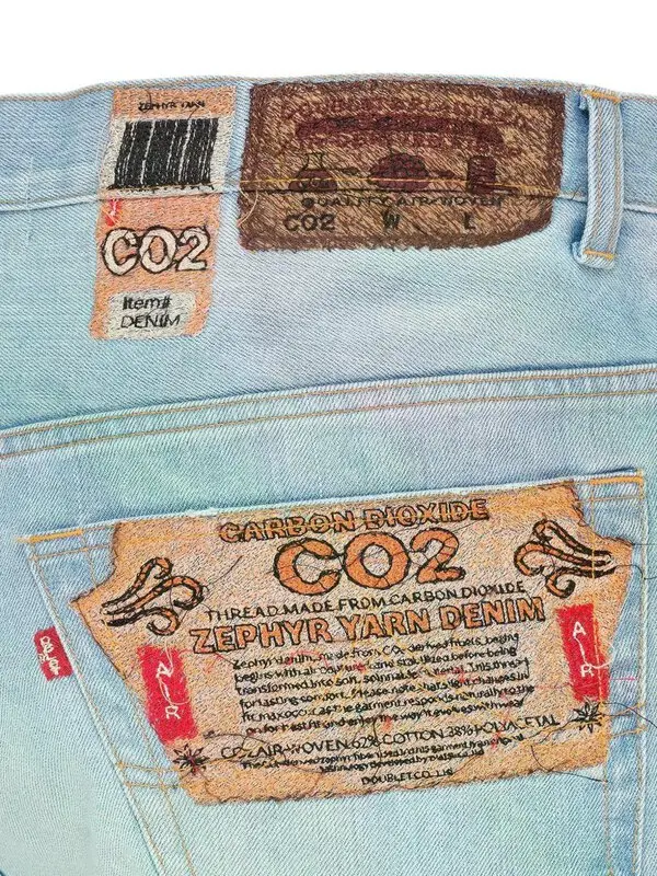 DOUBLET Air Yarn Faded Jeans