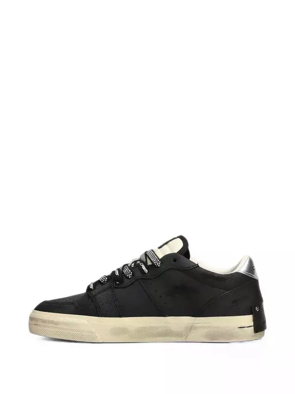 CRIME LONDON Playoff Rhinestone-embellished Sneakers