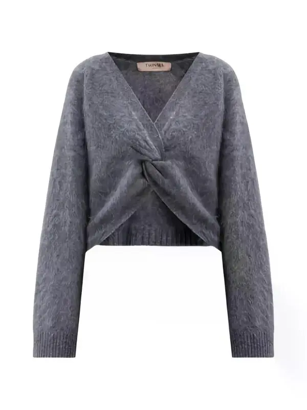 TWINSET Twist-detail Sweater
