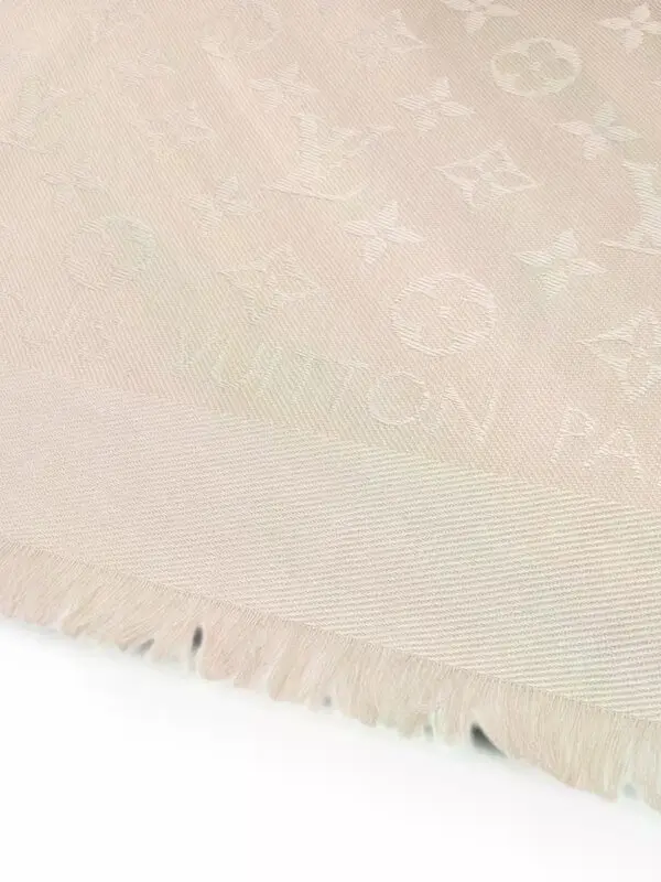 LOUIS VUITTON 2017 Monogram Scarf - Neutrals
