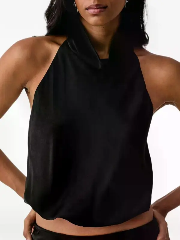 Bardot Halterneck Backless Top