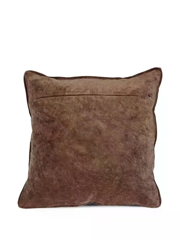 POMAX Alpha Opposites Linen Velvet Cushion