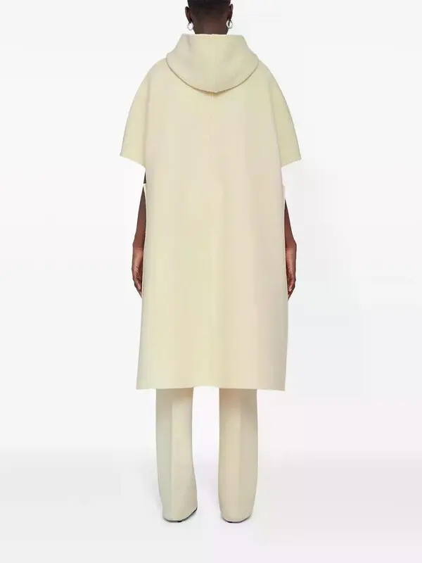 JIL SANDER Short-sleeve Hooded Cape