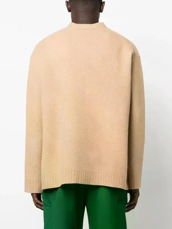 JIL SANDER V-neck Wool Cardigan