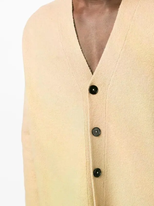 JIL SANDER V-neck Wool Cardigan