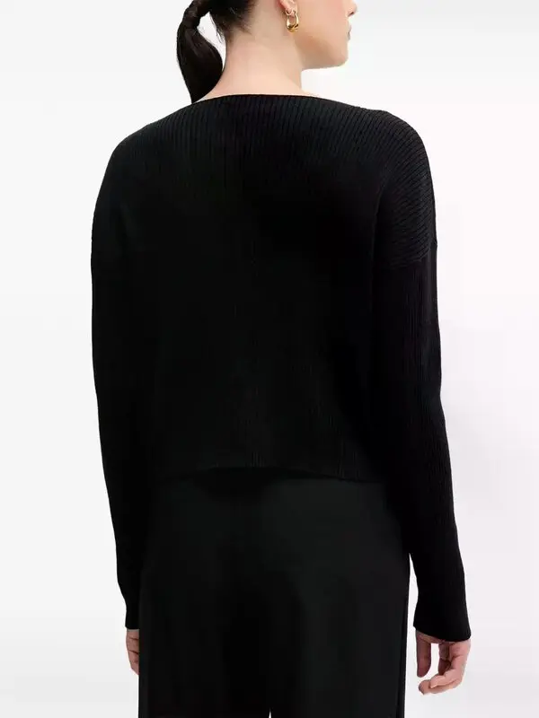 Sisley Ribbed Knit Sweater
