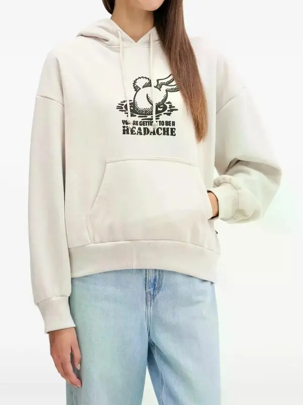 VANS Printed Hoodie - Neutrals