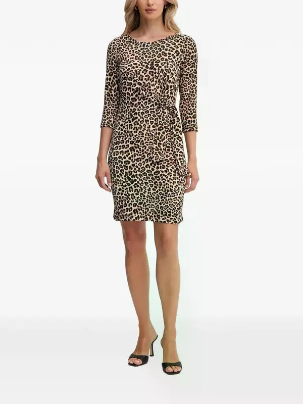 MORGAN Animal-print Mini Dress