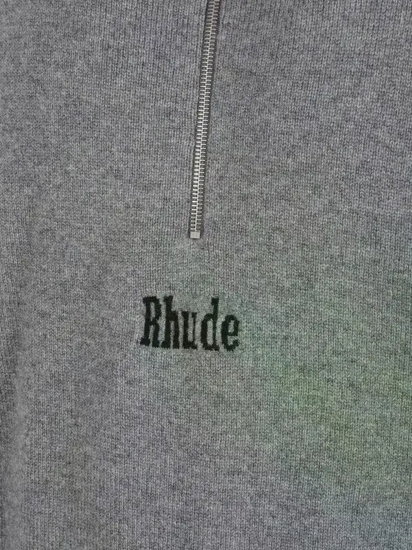Rhude Logo-embroidered Cashmere Sweater