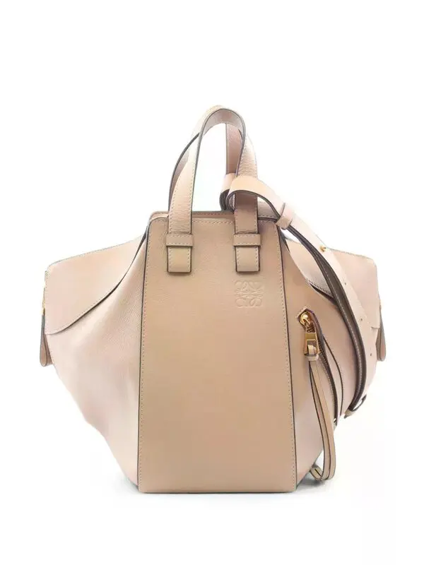 Loewe 2010s Hammock Leather Tote Bag - Neutrals