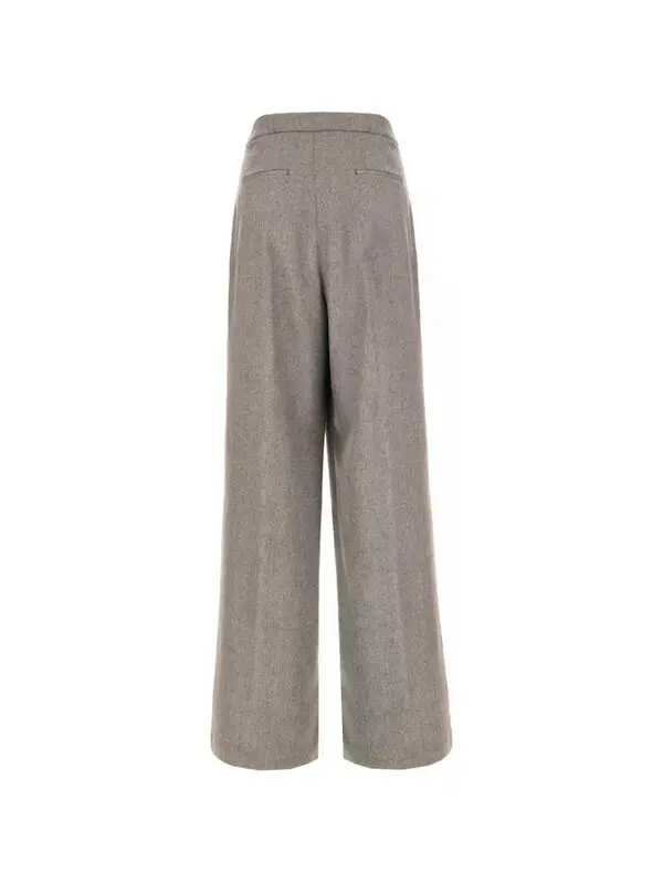 PT TORINO Pleated Wide-leg Trousers