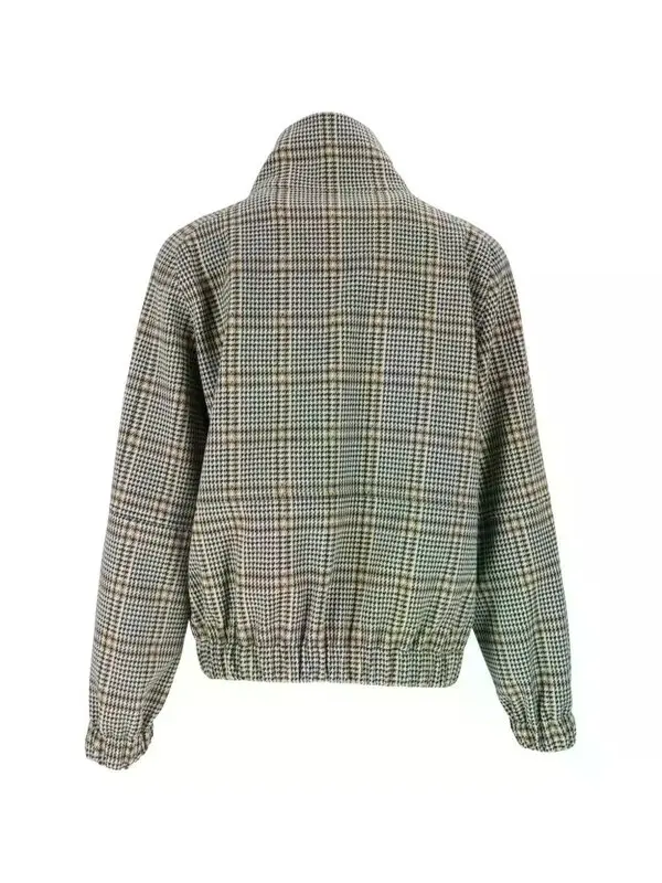 Fabiana Filippi Check-pattern Bomber Jacket
