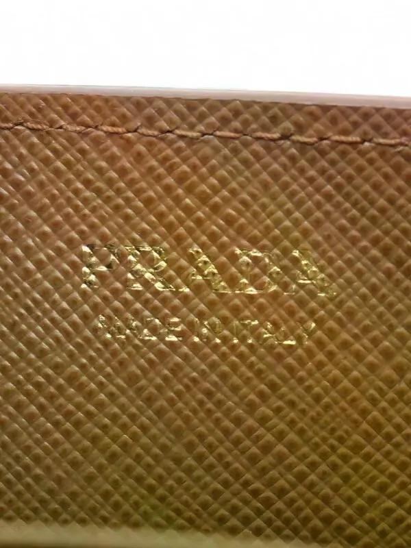 Prada 2010s Saffiano Leather Cross Body Bag