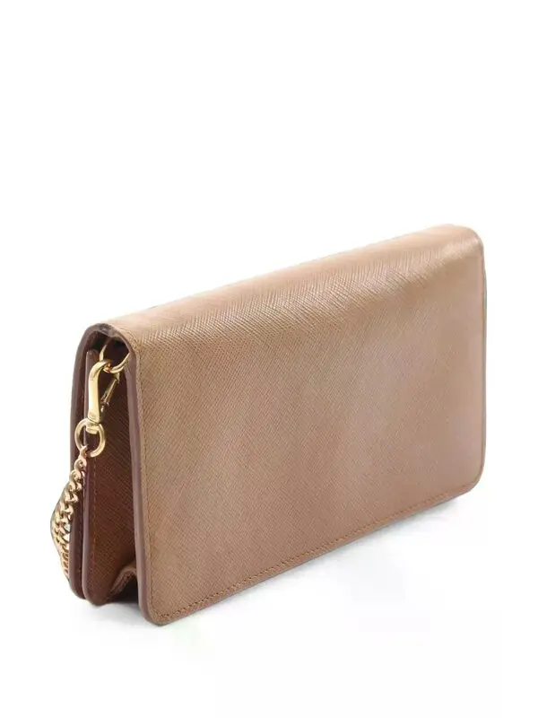 Prada 2010s Saffiano Leather Cross Body Bag