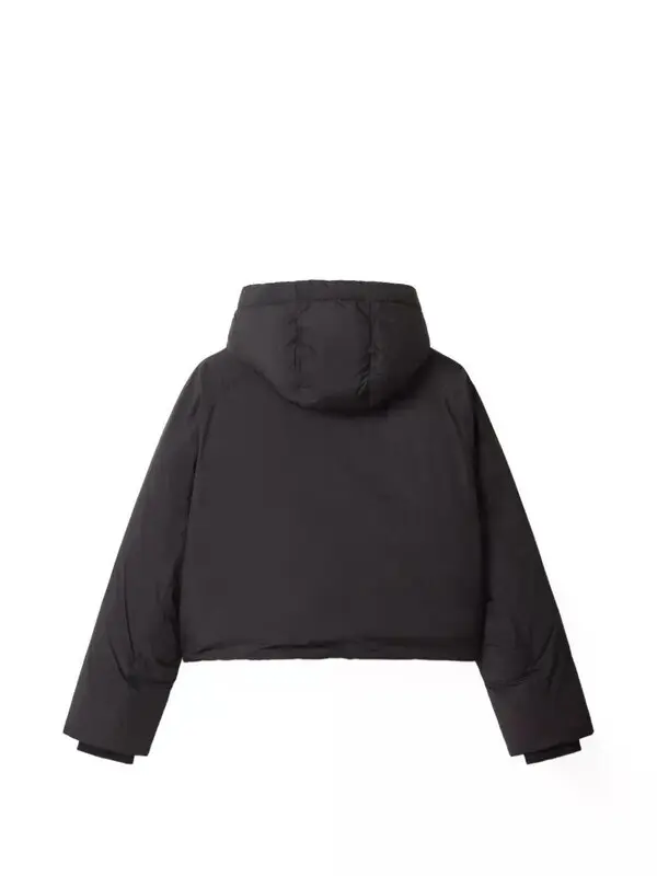 Maison Kitsuné Cropped Hooded Padded Jacket
